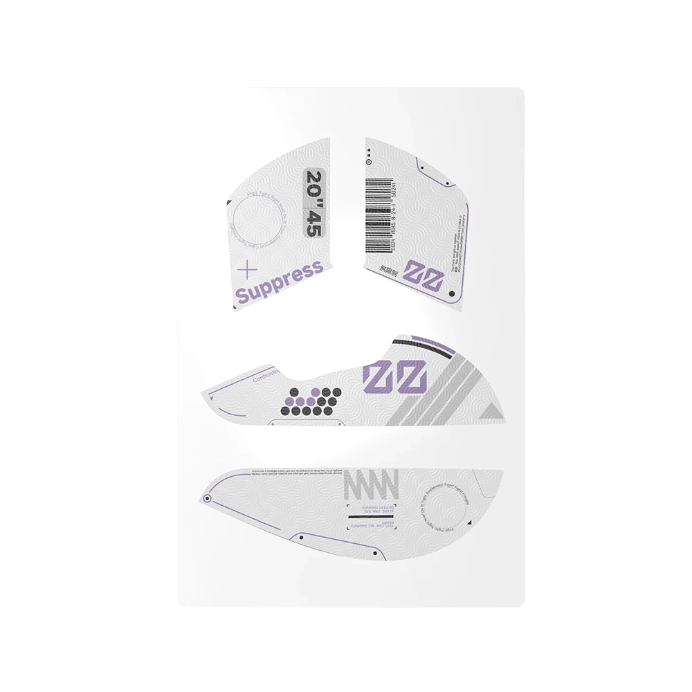 WLMouse Grips Beast X Max Blanc Violet - Achat Grips